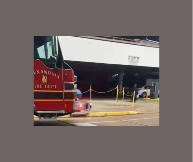 Inmate attempts to escape by jumping from the 3rd floor of parking ...